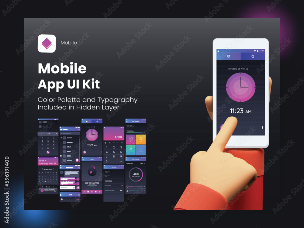 Vetor de Wireframe UI, UX and GUI Layout with Different Login Screens ...