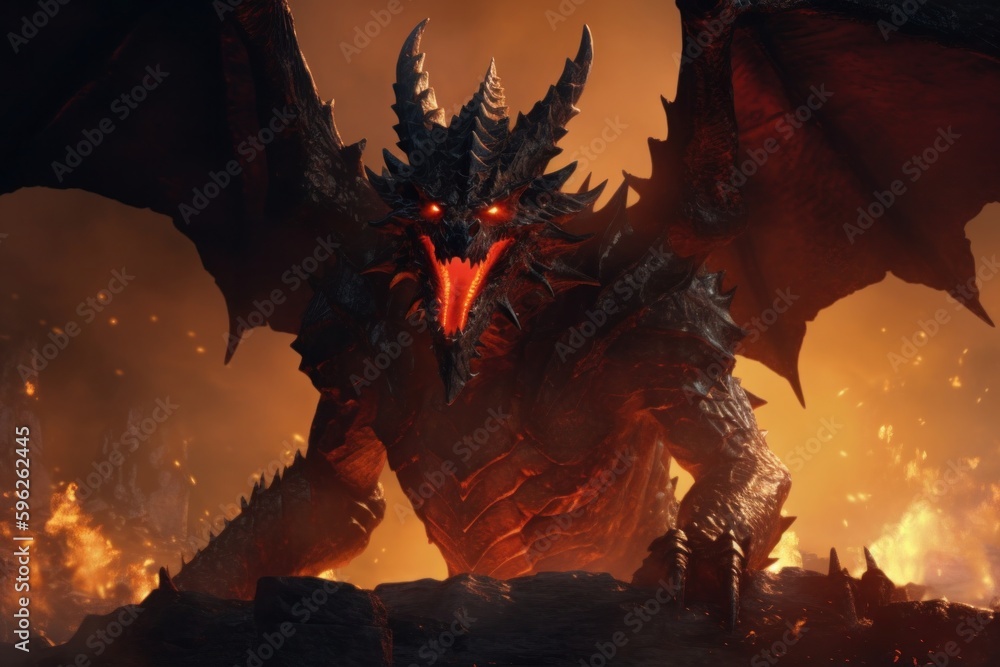 Deathwing is a character from the popular online game World of Warcraft ...