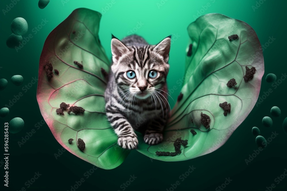 Toxoplasma gondii on vibrant backdrop causes toxoplasmosis. Risky for ...