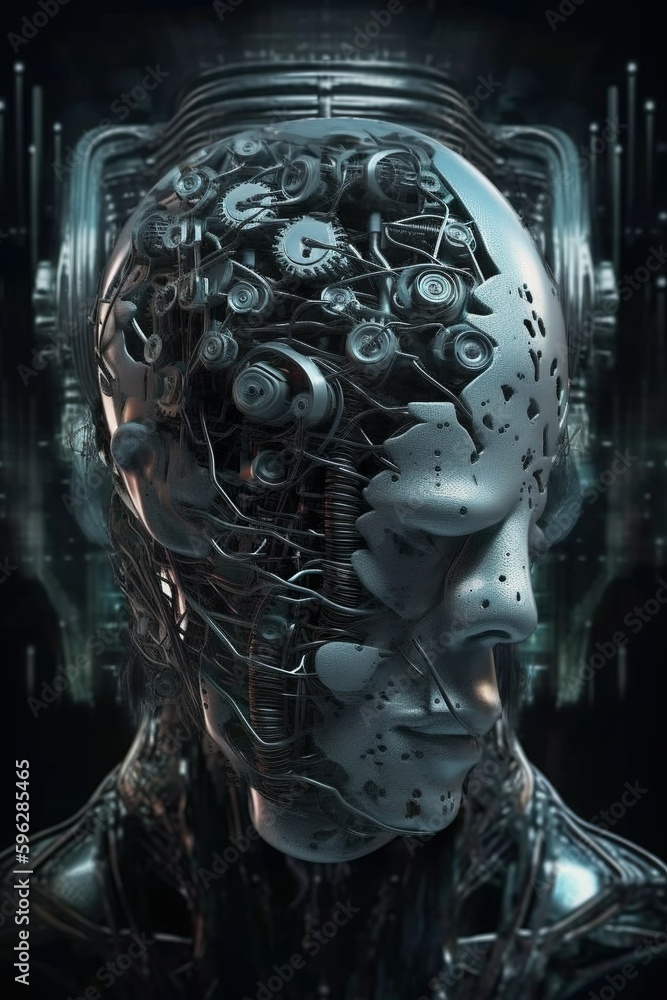 AI Takeover: A dystopian future where advanced AI has had a negative ...