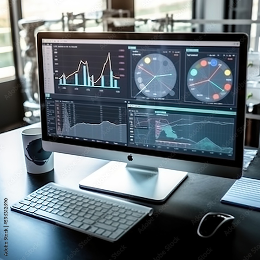 Business Analytics and Data Management System on computer, make a ...