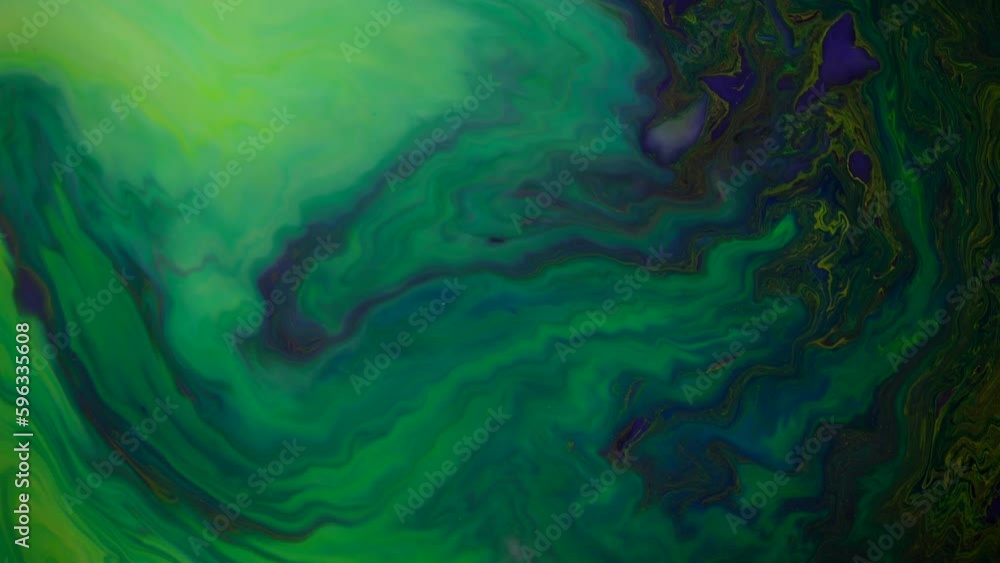 Colorful abstract composition. Colorful blend of colors in dynamic flow ...