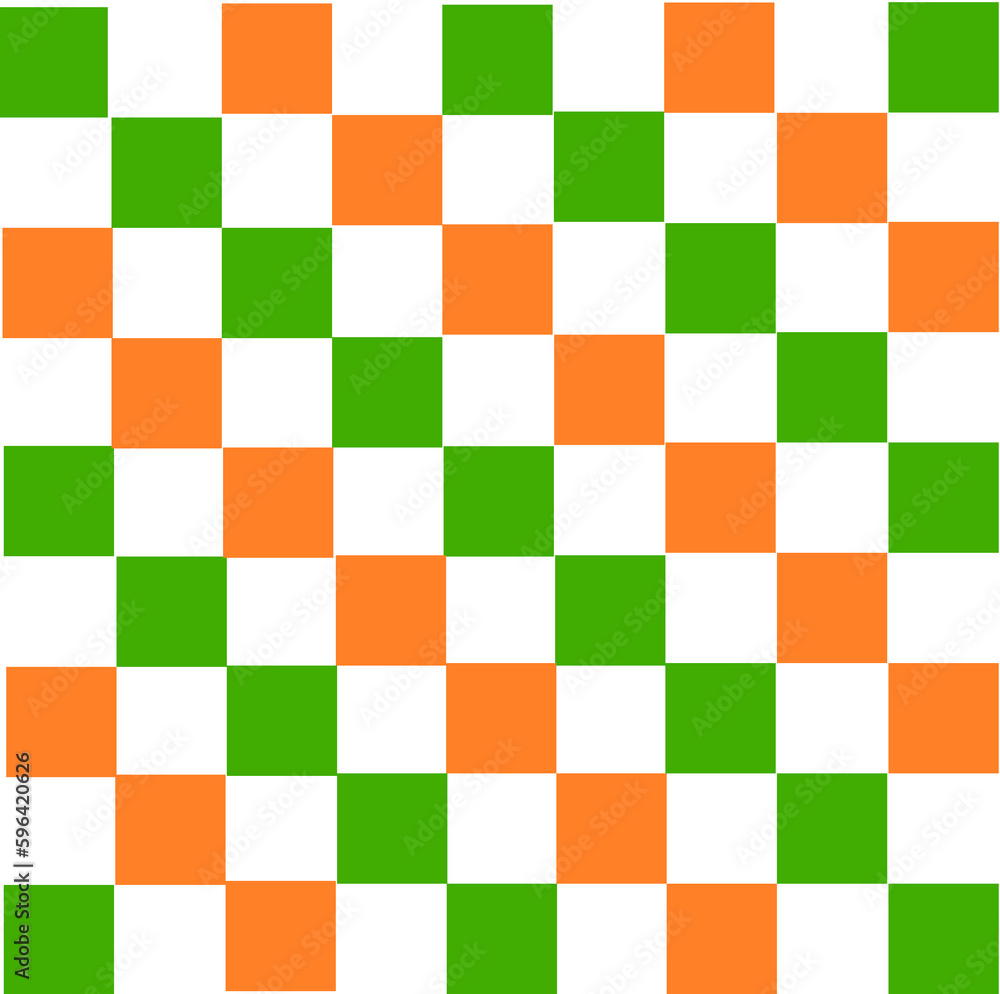 background with squares in Indian flag color design for Independence ...