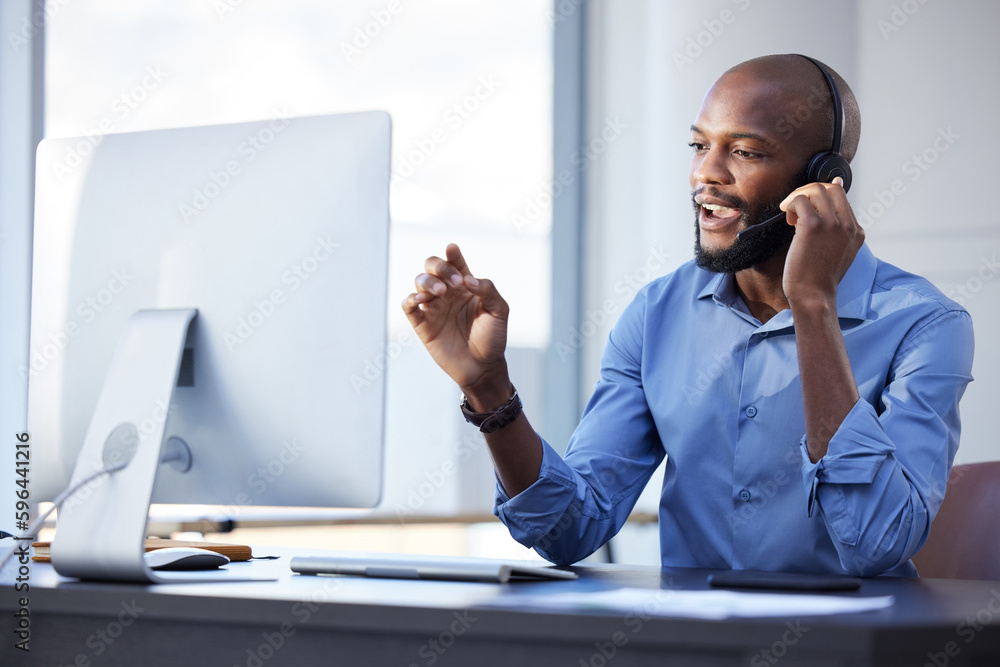 Male Call Center Agent