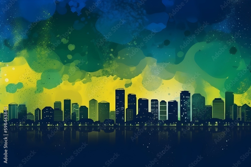 Wallpaper Illustration and background of independence of Brazil. Front ...