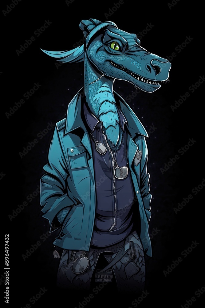 Zombie. AI generated art illustration. Stock Illustration | Adobe Stock