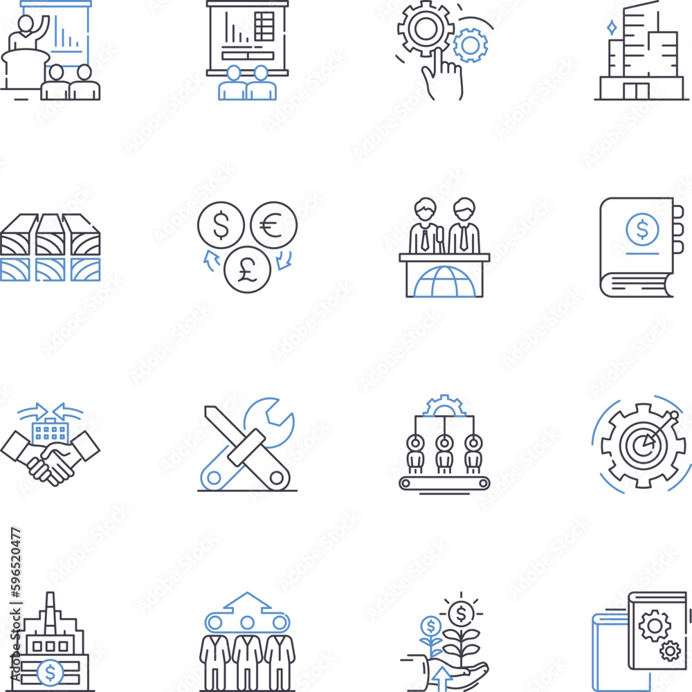 Consumer service line icons collection. Satisfaction, Assistance ...
