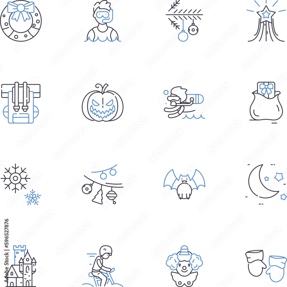 IT enterprise line icons collection. Innovation, Cloud, Collaboration ... IT enterprise line icons collection. Innovation, Cloud, Collaboration ...