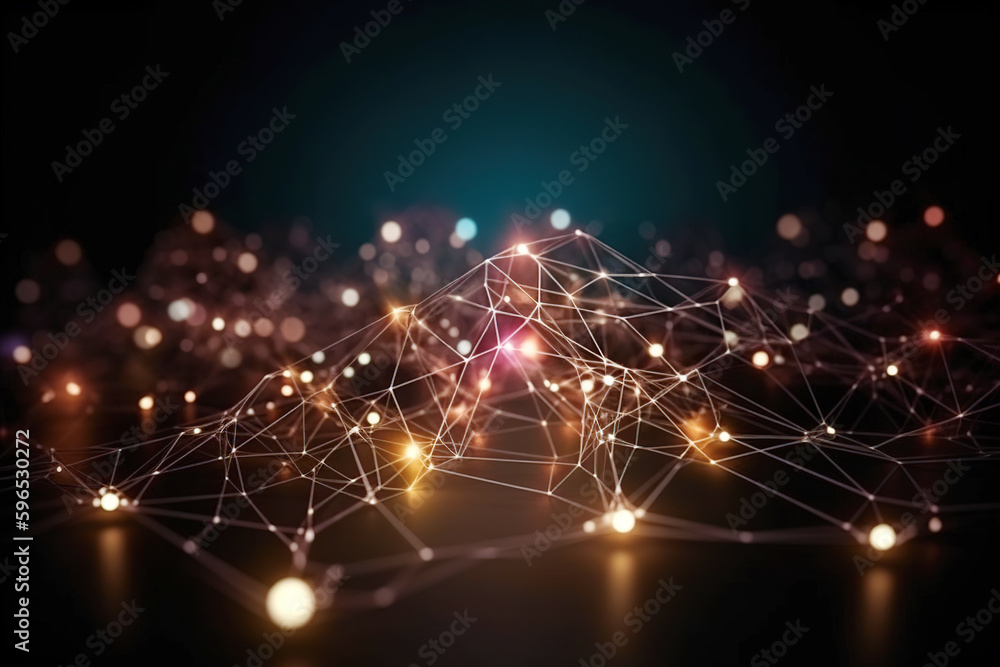 Free photo global communication background, commercial network design ...