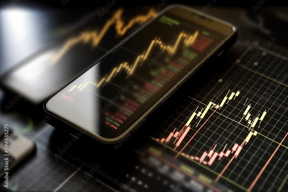 Stock market map transaction analysis investment finance, stock market ...