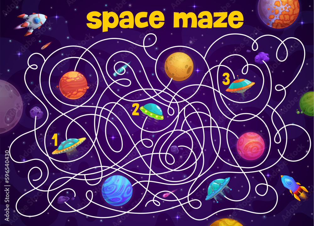 Asteroid Maze