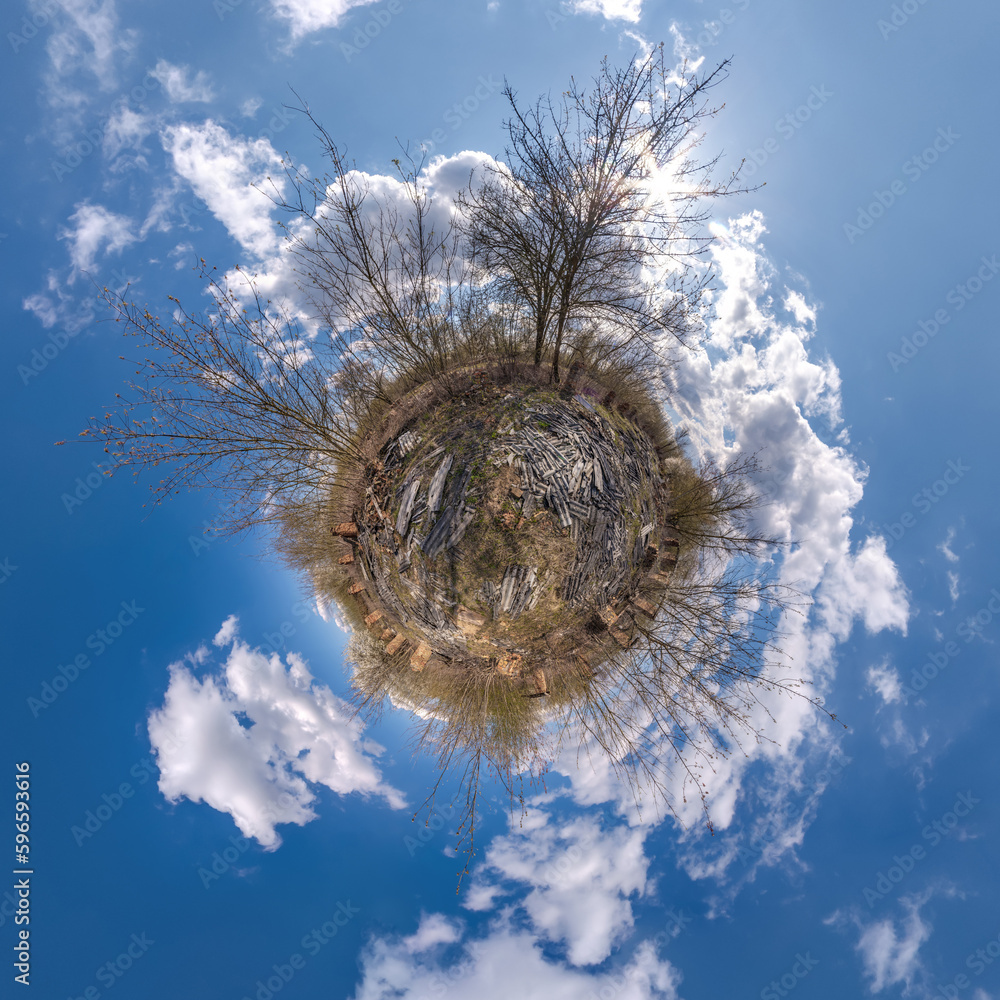 Panoramic 360 Tiny Planets
