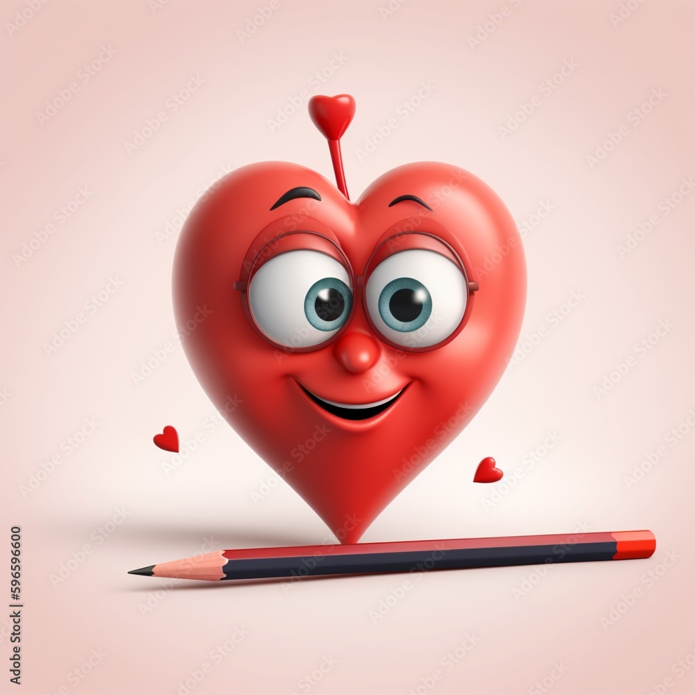 Cartoon heart attack with blocked artery and chest pain Stock ...