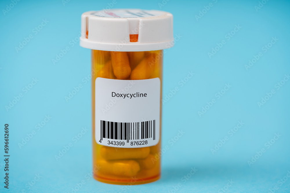 Doxycycline, An antibiotic medication used to treat bacterial ...