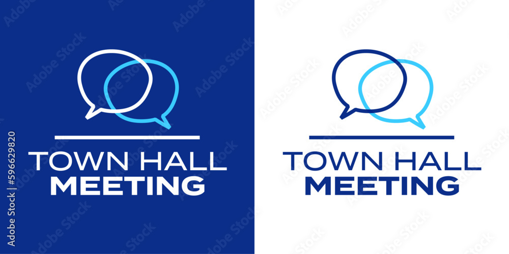 Town Hall Meeting Logo