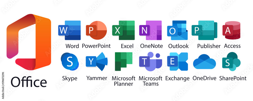 Microsoft Office 365: Excel, PowerPoint, Publisher, Sway, Outlook ...