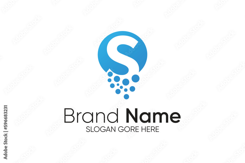 Vector letter s logo vector simple elegant letter s logo design Stock ...