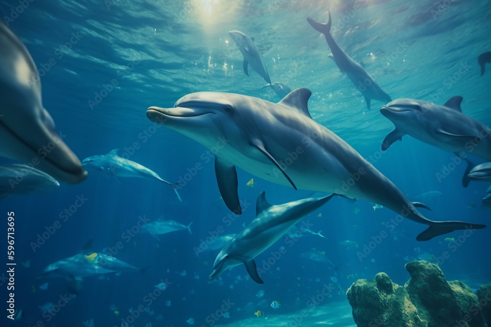 Explore the stunning underwater world: dolphins, marine life & coral ...