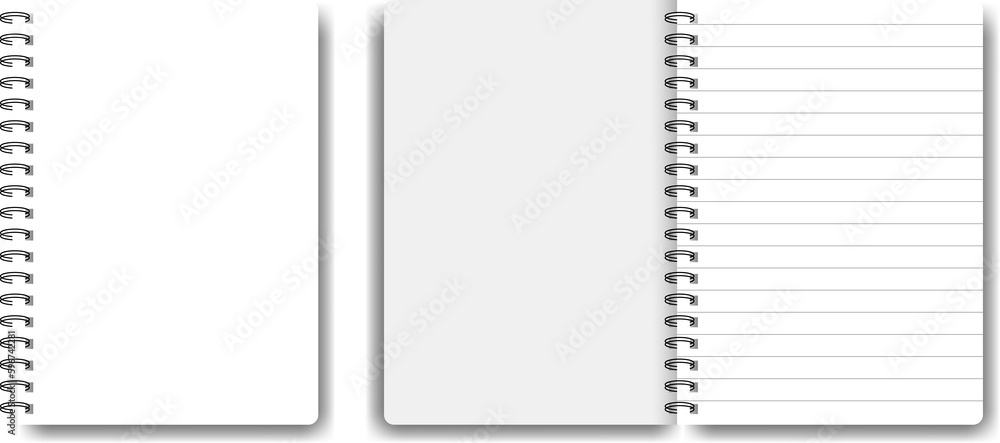 Notepad mockup with space for your image, text or branding details ...