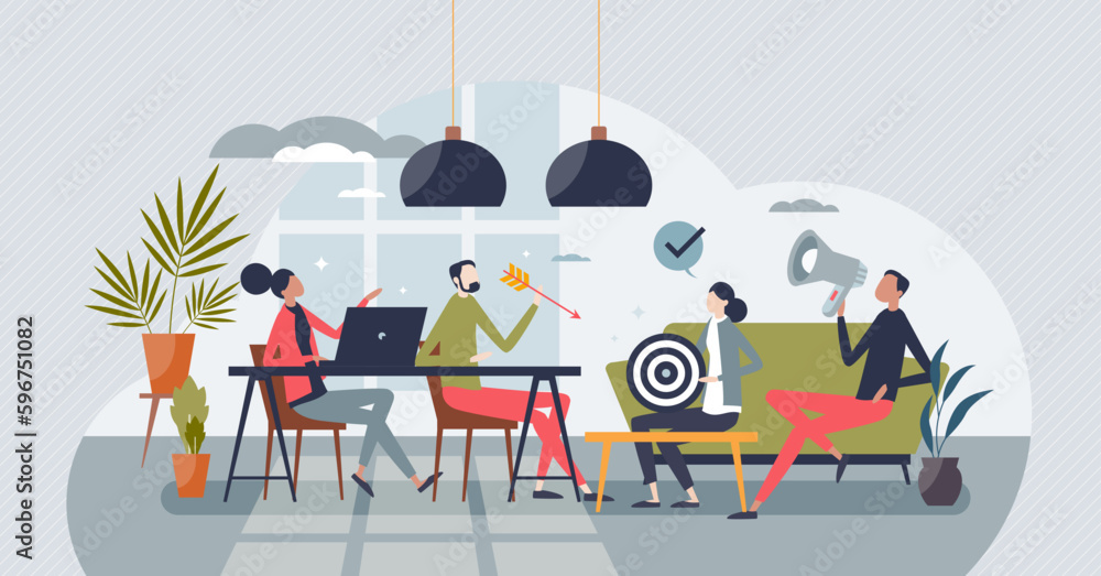 Vettoriale Stock Gig economy and freelance workforce for company tasks ...