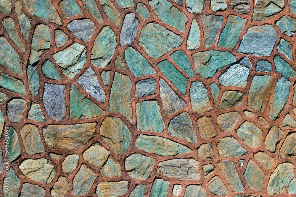 Green tiles background Stock Photo | Adobe Stock