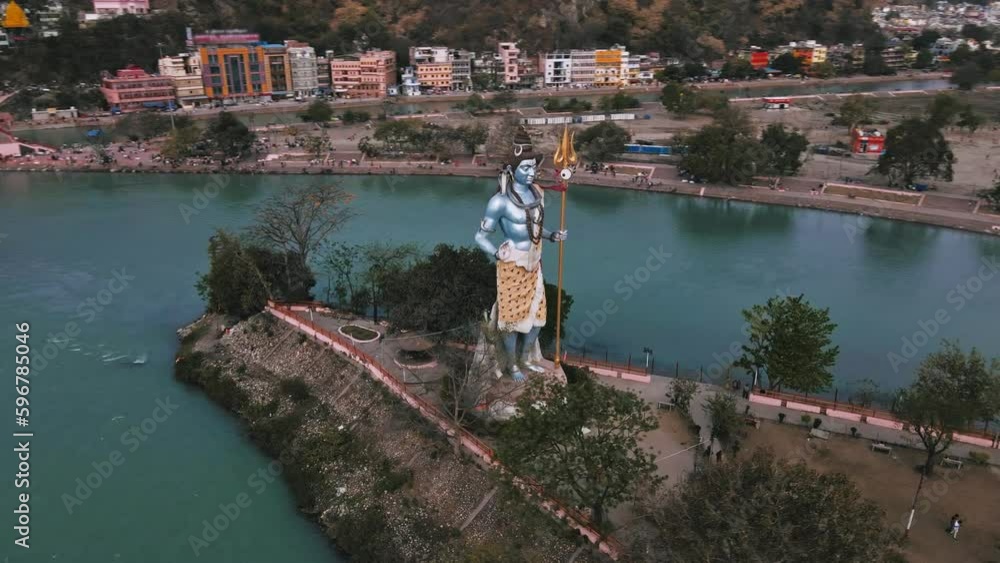 The biggest Lord Shiva statue in Haridwar, Uttarakhand, Near Har Ki ...