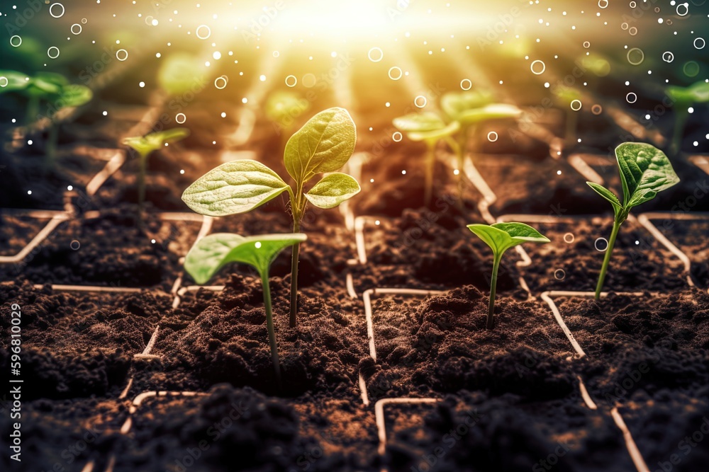 Harmony of Nature and Technology: Sustainable Seed Planting and Digital ...