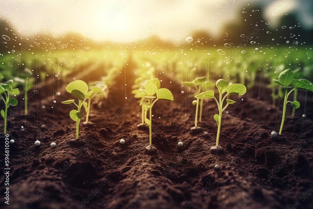 Harmony of Nature and Technology: Sustainable Seed Planting and Digital ...