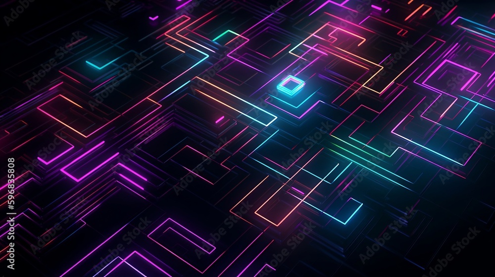 16:9 AI generated wallpaper with AI theme 5824*3264pix Stock ...