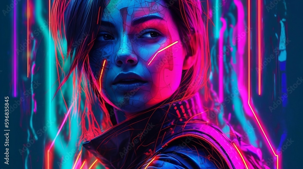 16:9 AI generated wallpaper with AI theme 5824*3264pix Stock ...