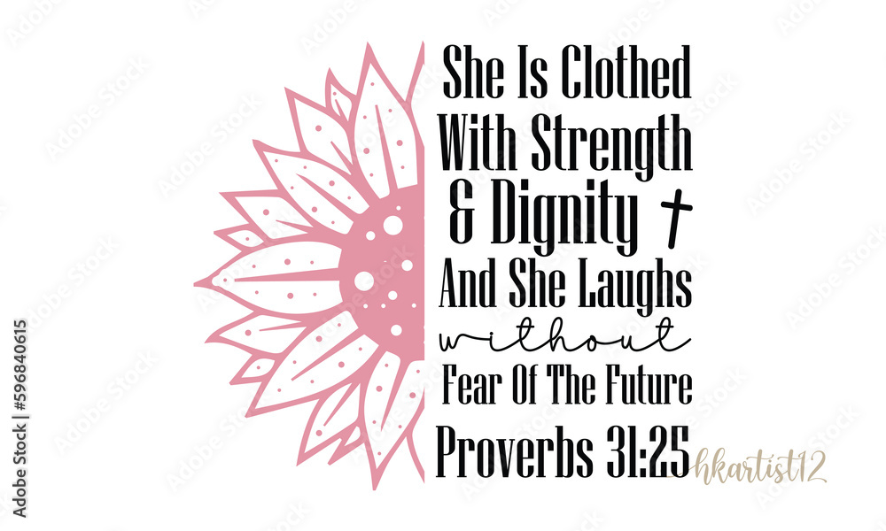 Proverbs 31 25 Background