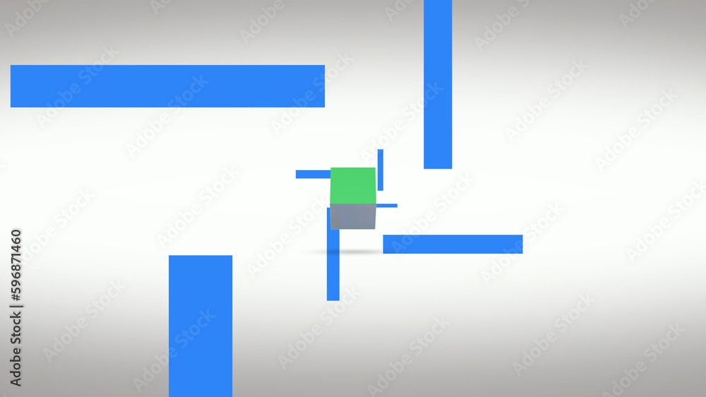 Cube Closer with Logo Reveal Stock Template | Adobe Stock