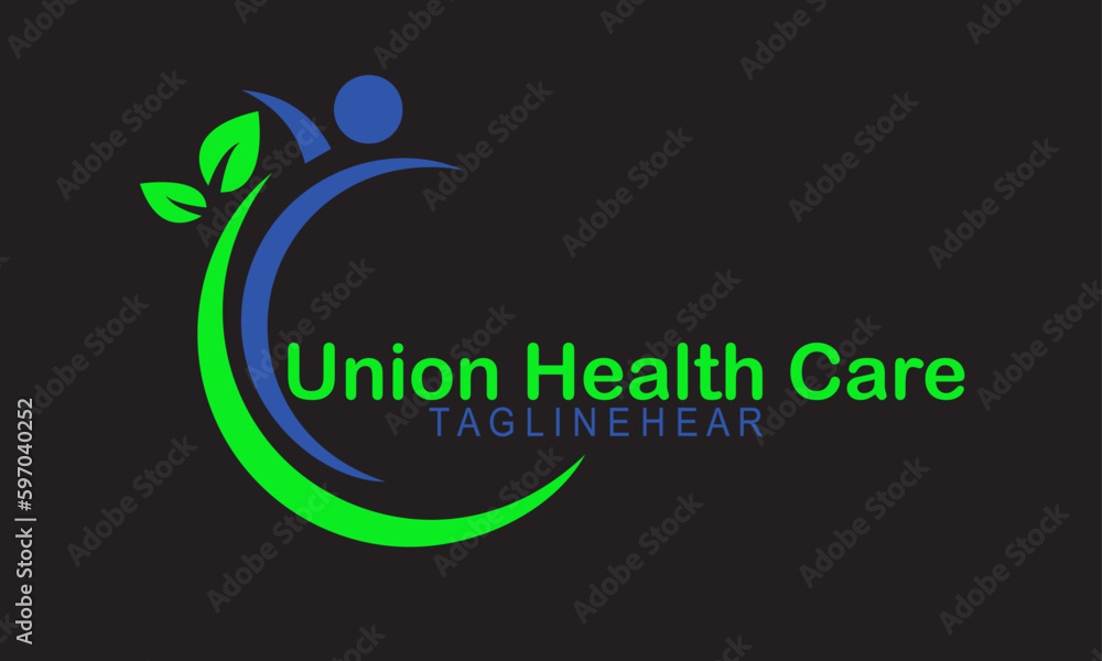 Vetor de unique healthcare logo, modern healthcare logo, healthcare ...
