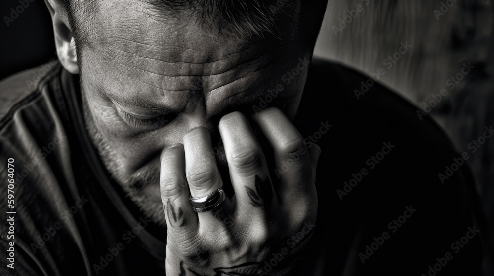 Capturing the Despair. Black and white photography, capture the stark ...