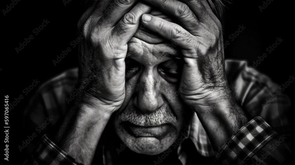 Capturing the Despair. Black and white photography, capture the stark ...