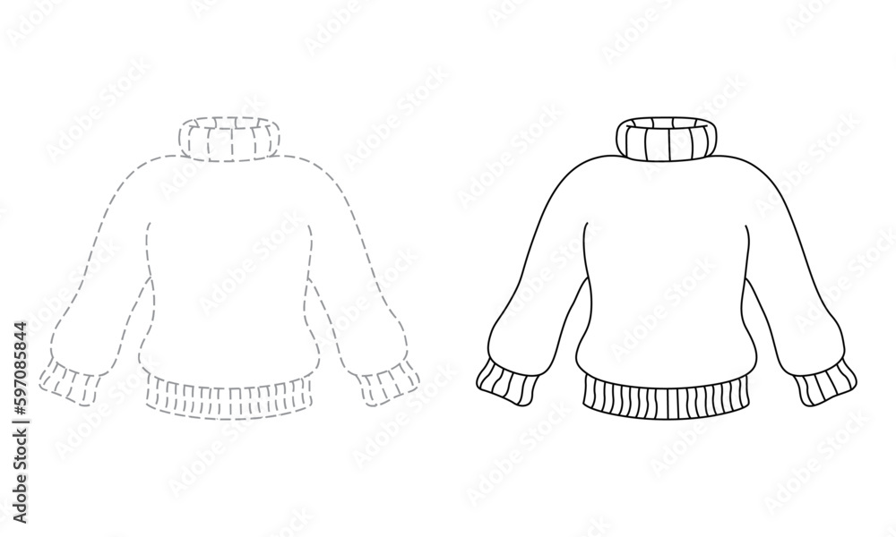 Vetor de Tracing lines for toddlers. Handwriting practice sheet ...