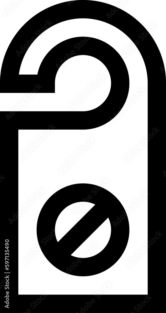 Transparent Do Not Disturb Icon. Do Not Disturb Isolated on Transparent ...