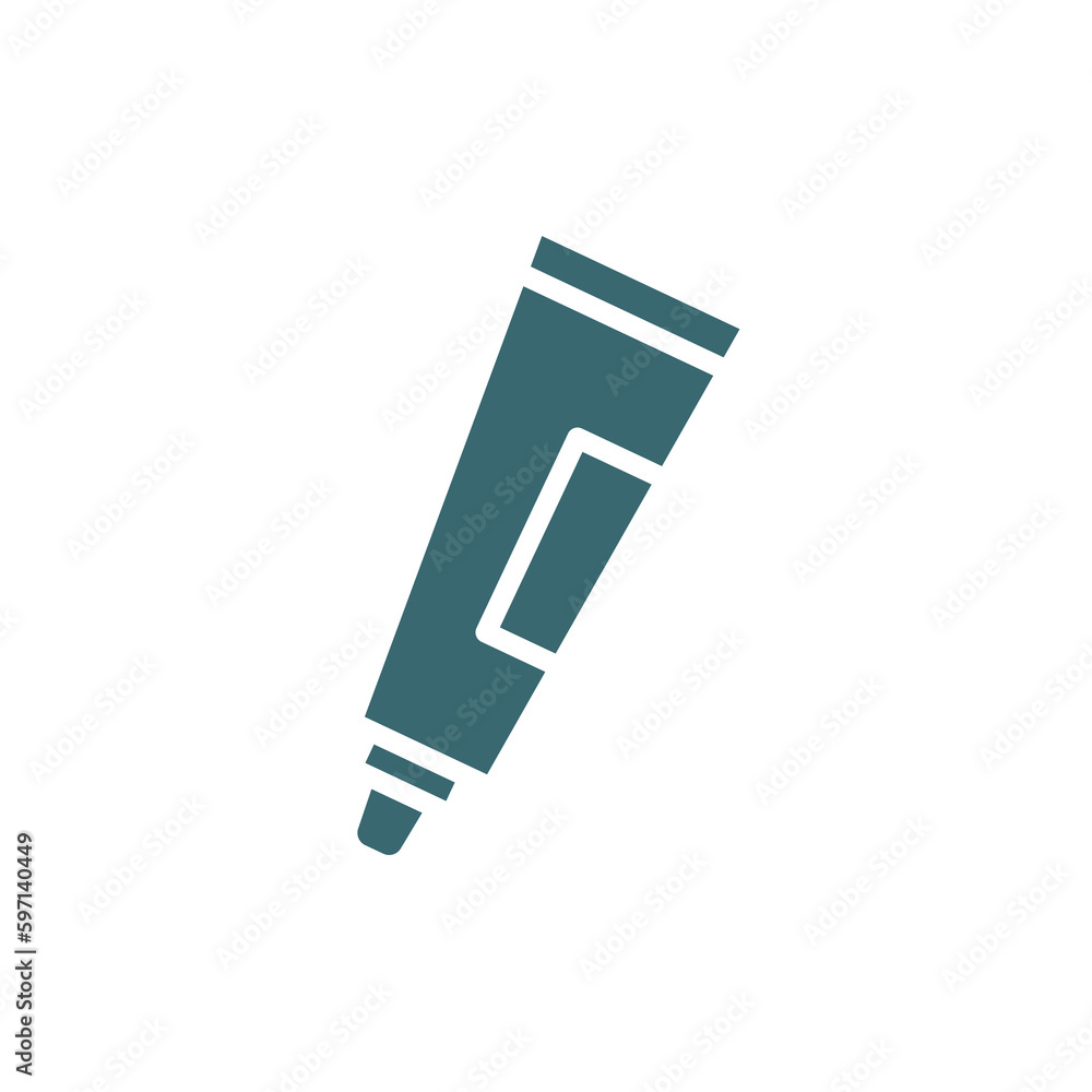 ointment icon. Filled ointment icon from medical collection. Glyph ...