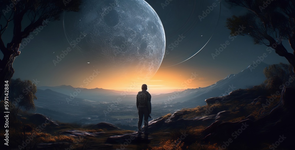 Hyperion-inspired Desktop Wallpaper with Cinematic Lighting and Unreal ...