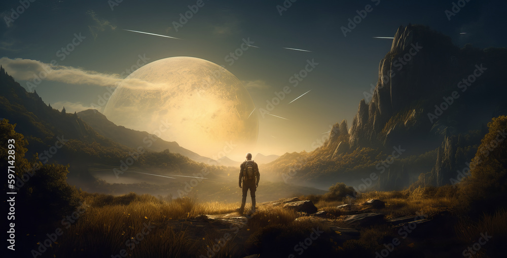 Hyperion-inspired Desktop Wallpaper with Cinematic Lighting and Unreal ...