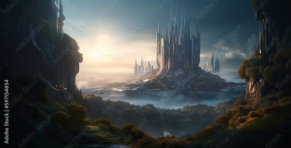 alien planet earth, Hyperion-inspired Desktop Wallpaper with Cinematic ...