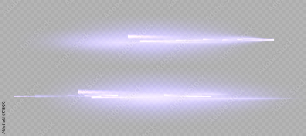 Light effect. bright purple lines rapid luminous flux of energy. Stock ...