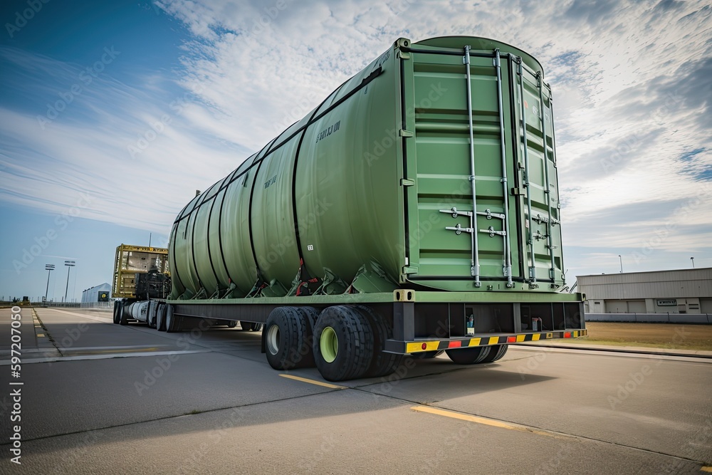 nuclear waste being transported to secure storage facility in climate ...