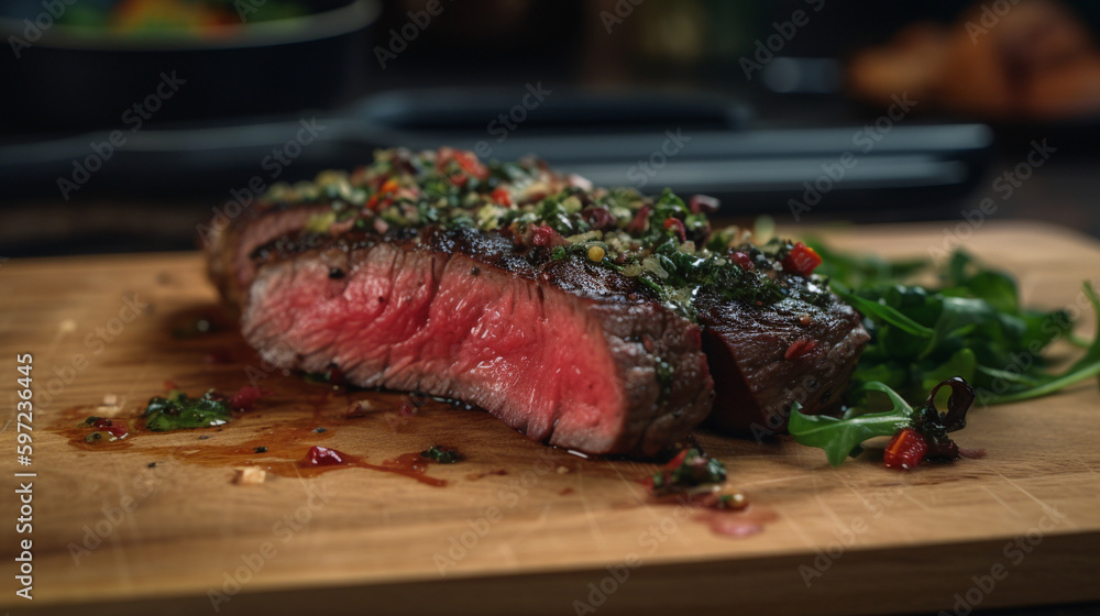 Sizzling Delight: A Generative AI Hyper-Realistic Photo of Gourmet ...