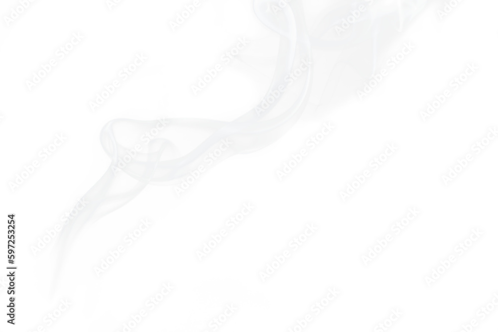 Poster A jet of white smoke on a transparent background PNG – Wall Art ...
