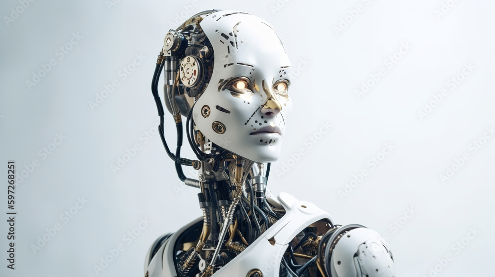 Artificial intelligence modern futuristic the most perfect stunningly ...