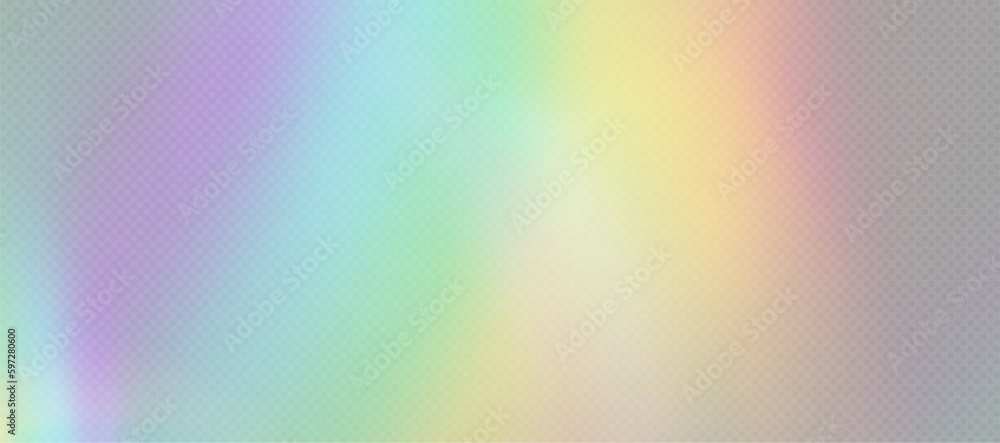 Rainbow refraction overlay, leak flare, prism light effect, rainbow ...