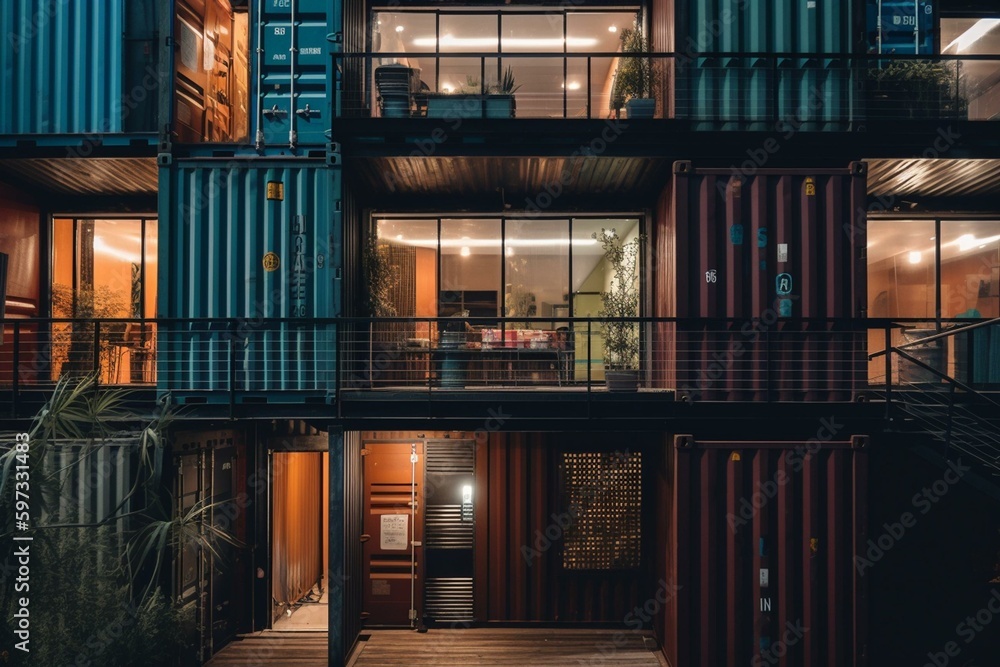 Repurposing shipping containers for sustainable living and modern ...
