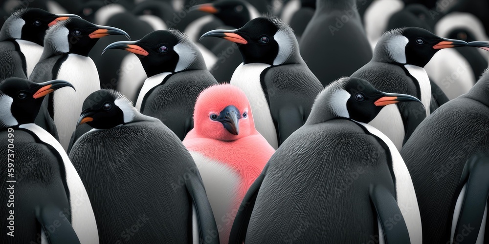 Stand Out In A Crowd Animals