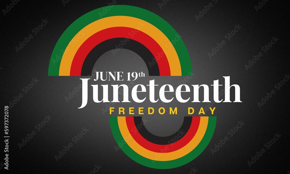 Juneteenth, African-American Independence Day, June 19. Day of Freedom ...